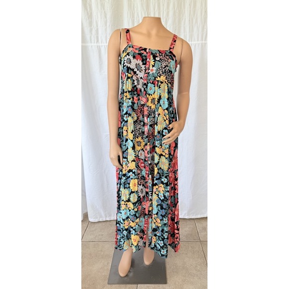 NATURAL LIFE | Dresses | Natural Life Size M Sidney Maxi Dress Black ...